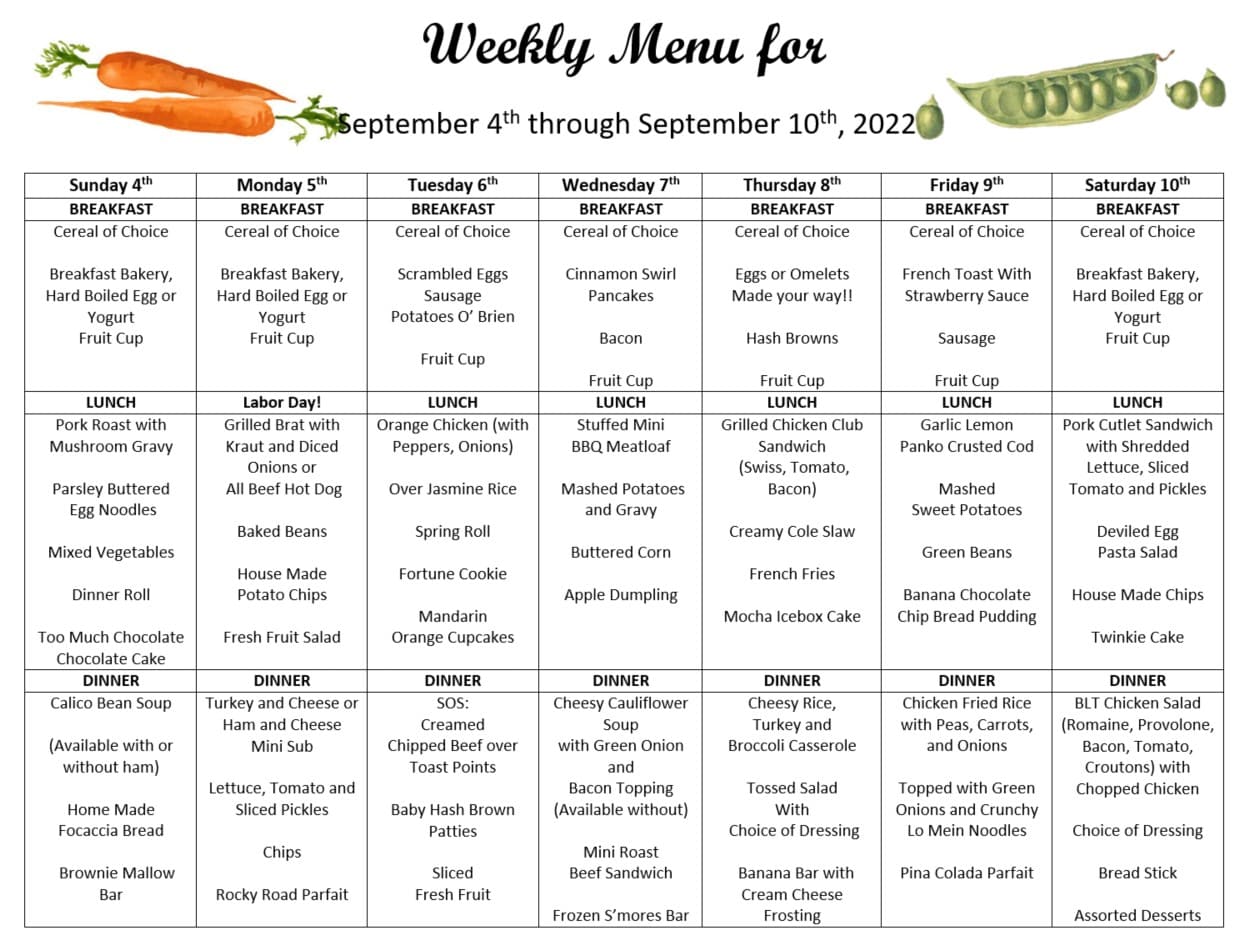 Amenities – SpringBrook Assisted Living